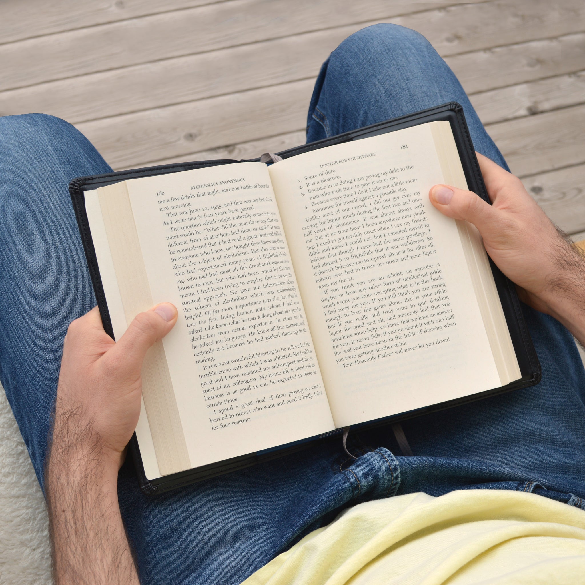 Double AA Big Book Cover & 12 Steps & 12 Traditions | by Galileo ...