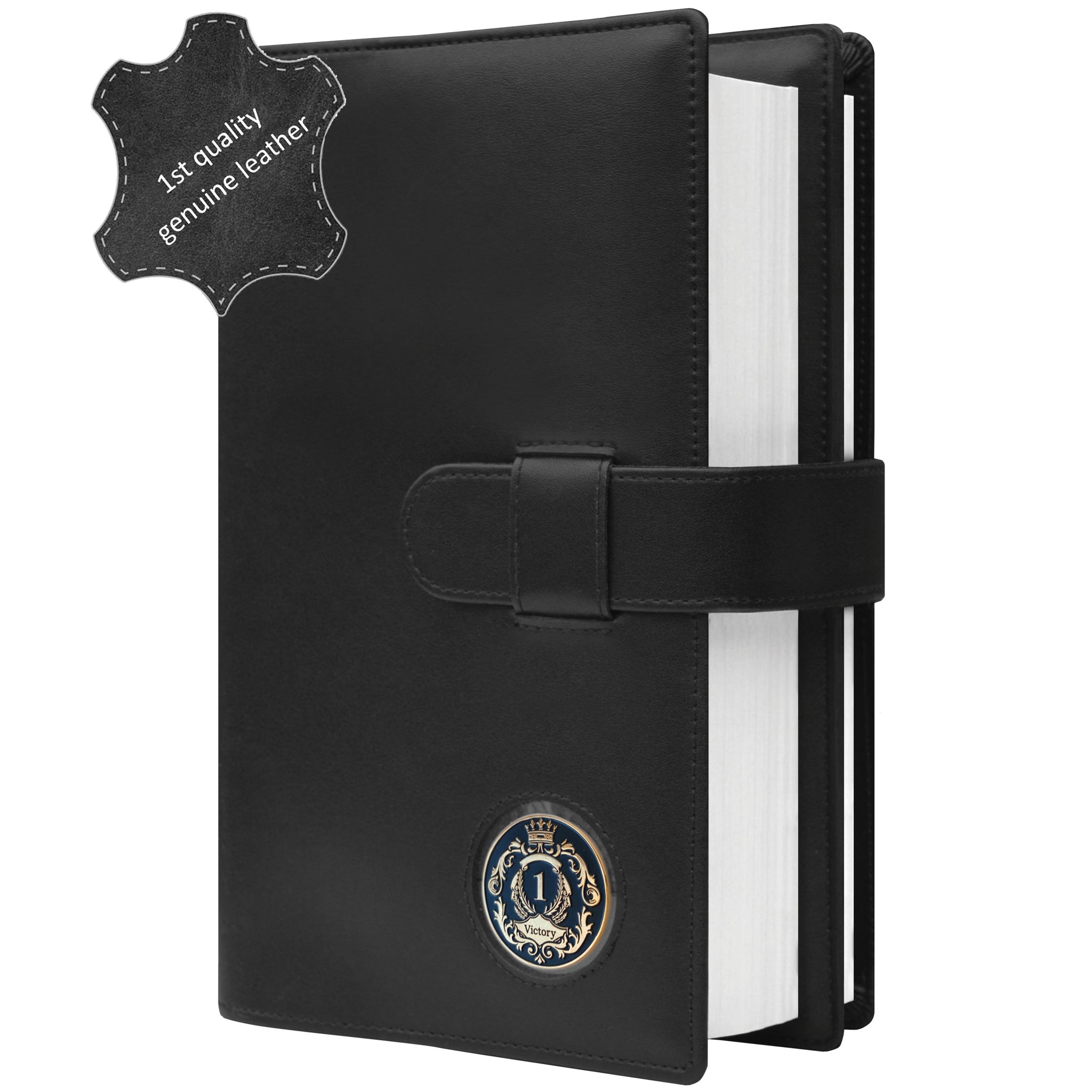 Genuine Leather Double AA Big Book Cover & 12 Steps & 12 Traditions ...