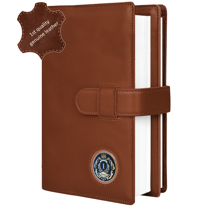 DOUBLE BOOK COVER - GENUINE LETHER – aabookcovers